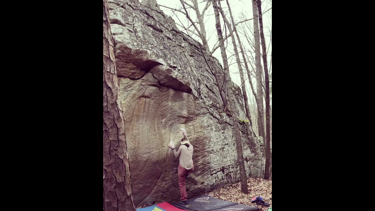 Beauty Face v6 - The Front, Rocktown Bouldering - Watch Beta Videos