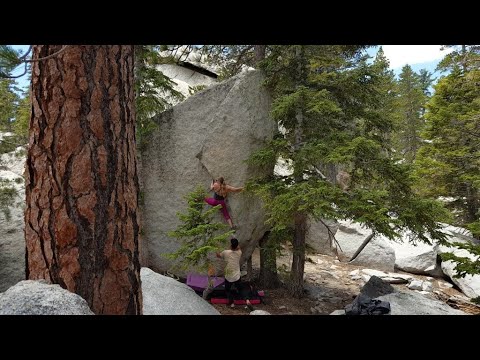 Tree Attack v6 - Undiscovered Country, Tramway Bouldering - Watch Beta ...